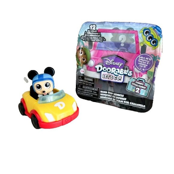 Just Play | Toys | Disney Doorables Lets Go Road Trip Vehicle Mickey ...